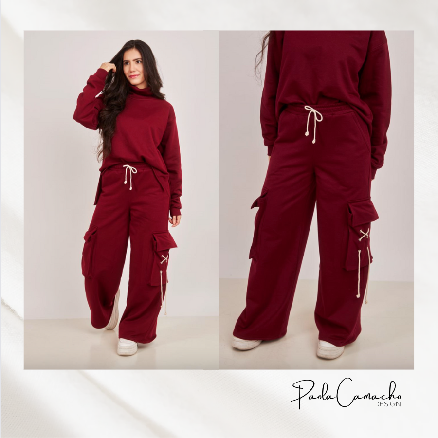 PATRÓN PDF CARGO PANTS talla S,M,L,XL – Paoladesignchile